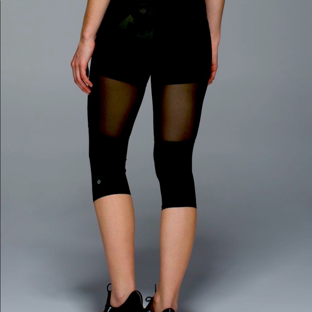 Lululemon Mesh Crops - 6 - Gem